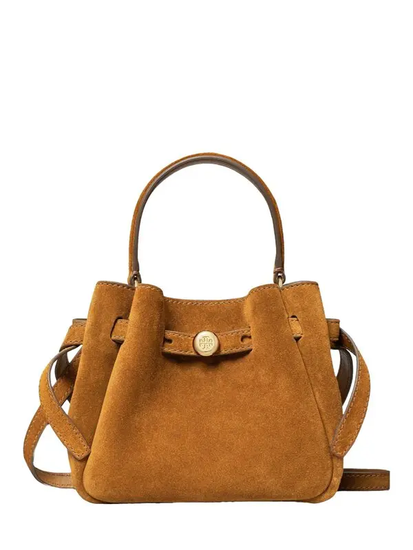 Tory Burch Mini Bucket Bag - Brown