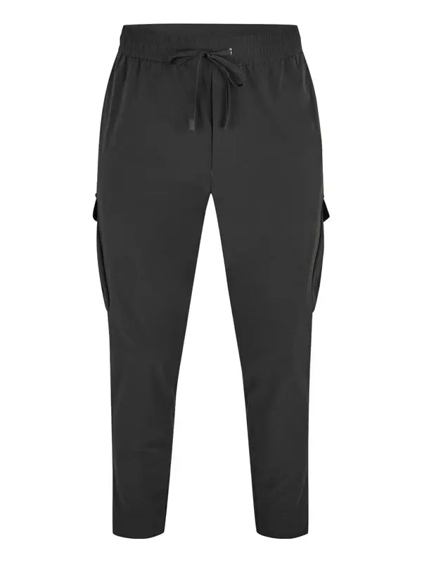 Hugo Boss Drawstring Cargo Jogger Pants - Black