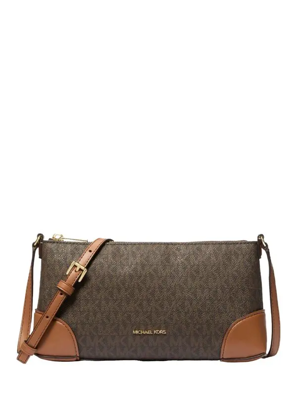 Michael Kors Monogram Crossbody Bag - No