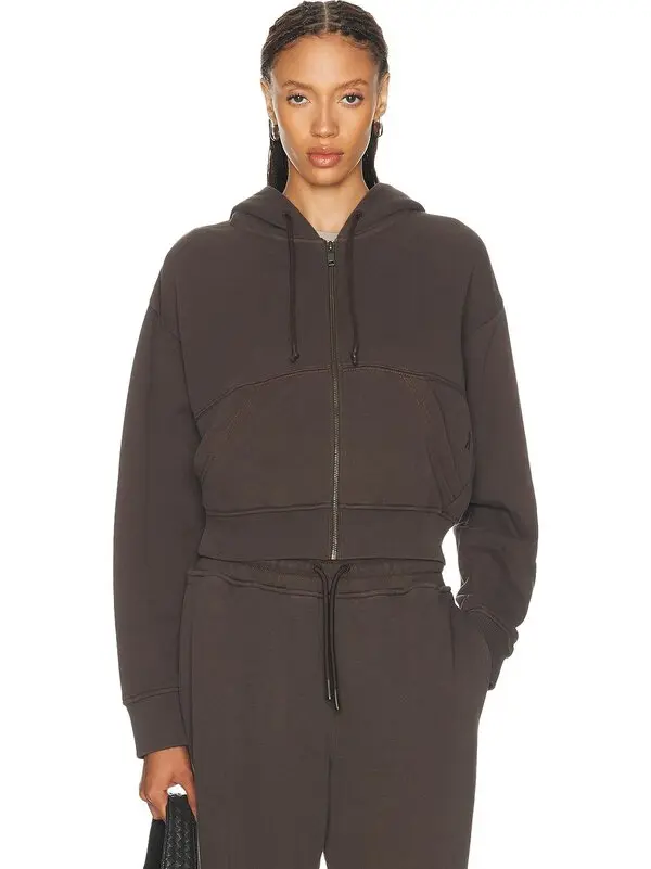 On X Fka Twigs Club Collective Frt Zip Jacket - Espresso