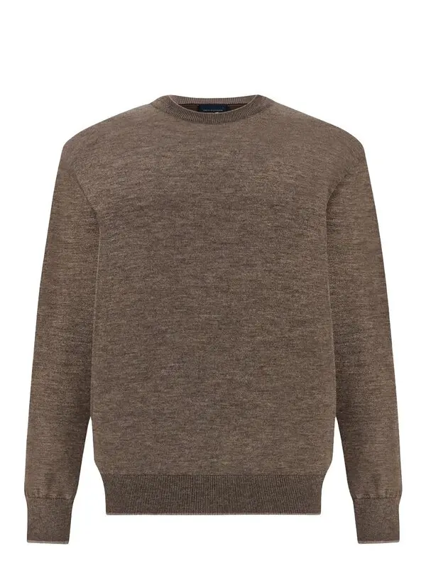 Paul & Shark Piuma Wool Crewneck Sweater - Pepper