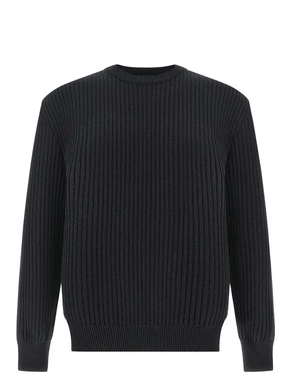 Paul & Shark Tech Wool Crewneck Sweater With Typhoon® Platinum Details - Blue