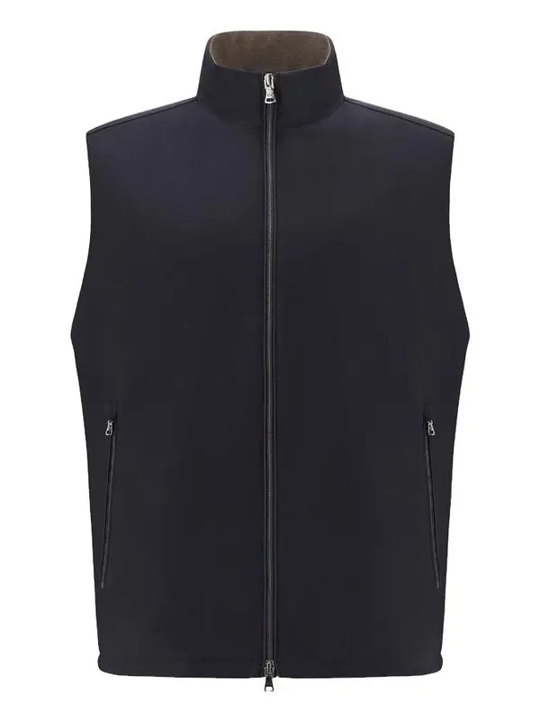 Paul & Shark Wool Gilet - Blue