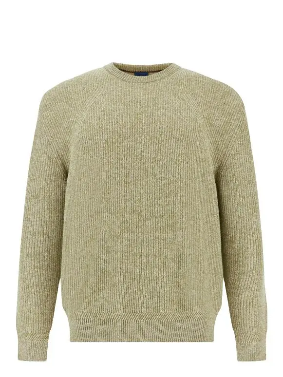 Paul & Shark Wool Crewneck Sweater - Bog