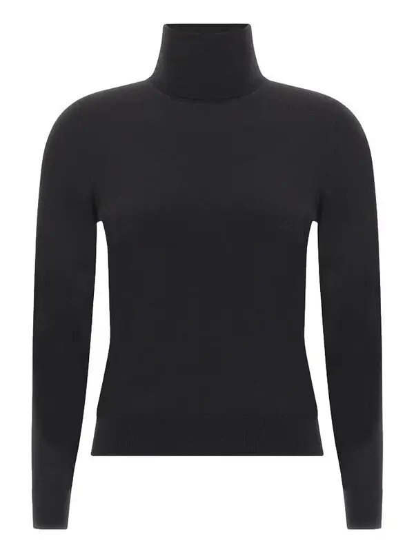 Paul & Shark Merino Wool Turtleneck Sweater - Black