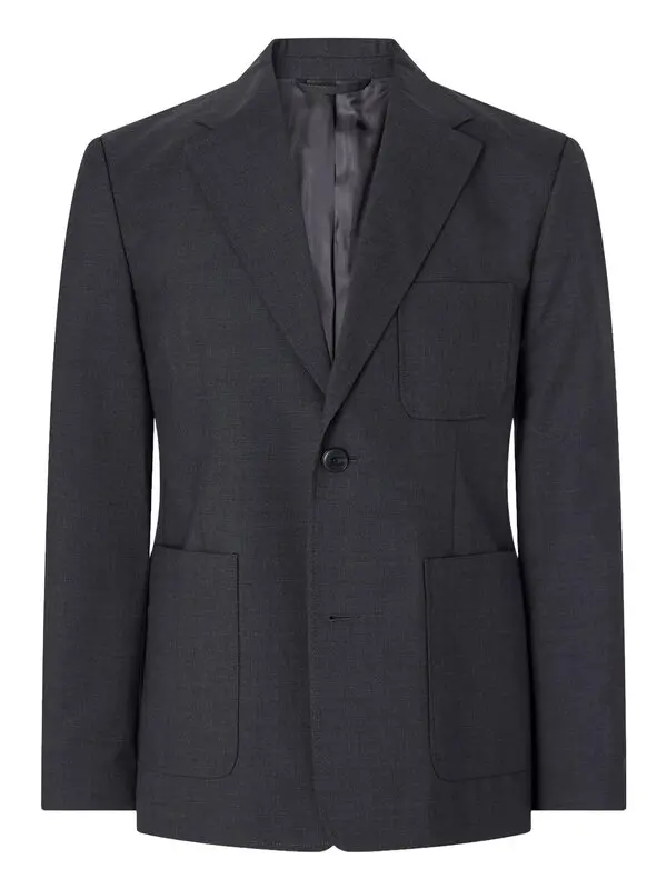 MFPEN Patch Wool-twill Blazer - Gray