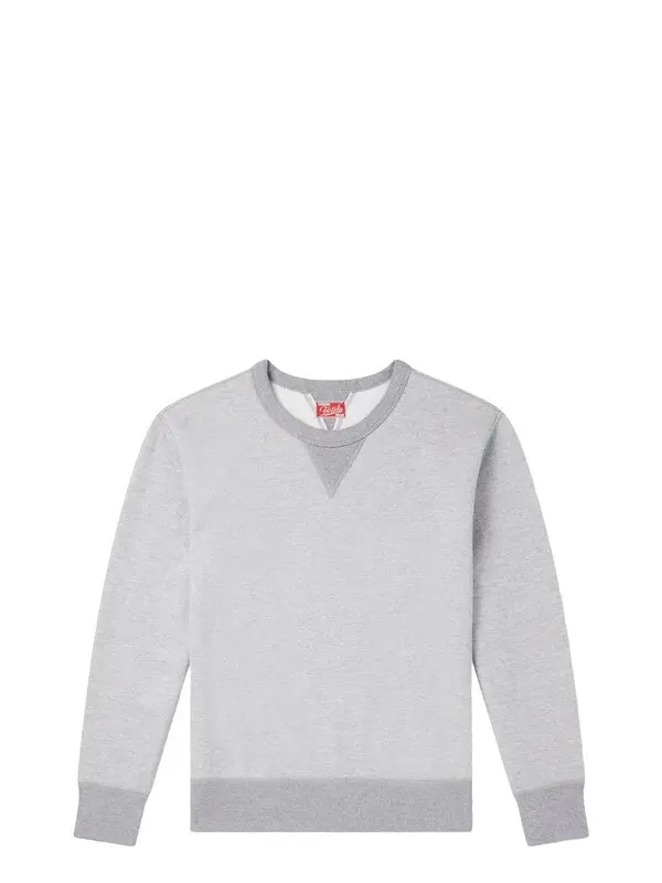 FORTELA Cotton-jersey Sweatshirt - Gray