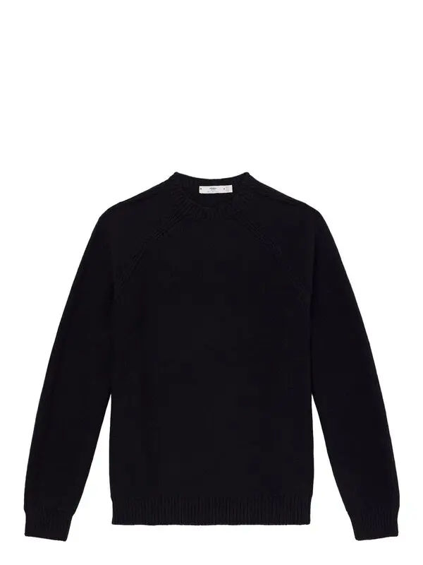Inis Meáin Wool Sweater - Black
