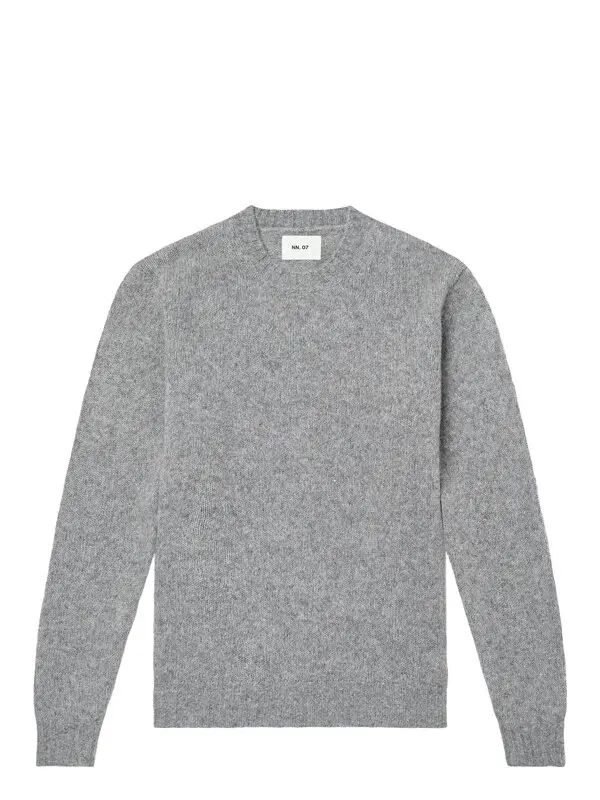 Nn07 Lee 6598 Merino Wool-blend Sweater - Gray