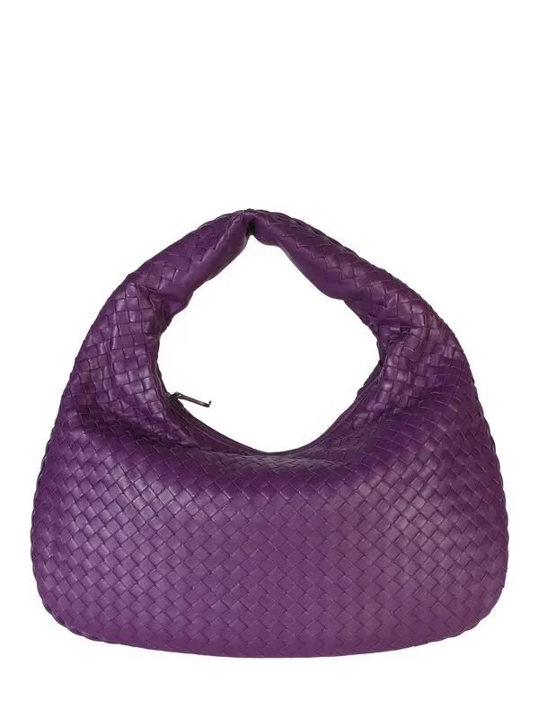 Bottega Veneta Intrecciato Nappa Hobo - Purple