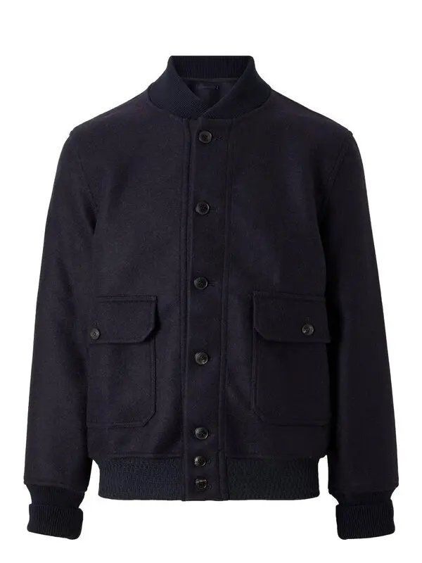 FORTELA Cruiser Bomber Jacket - Blue