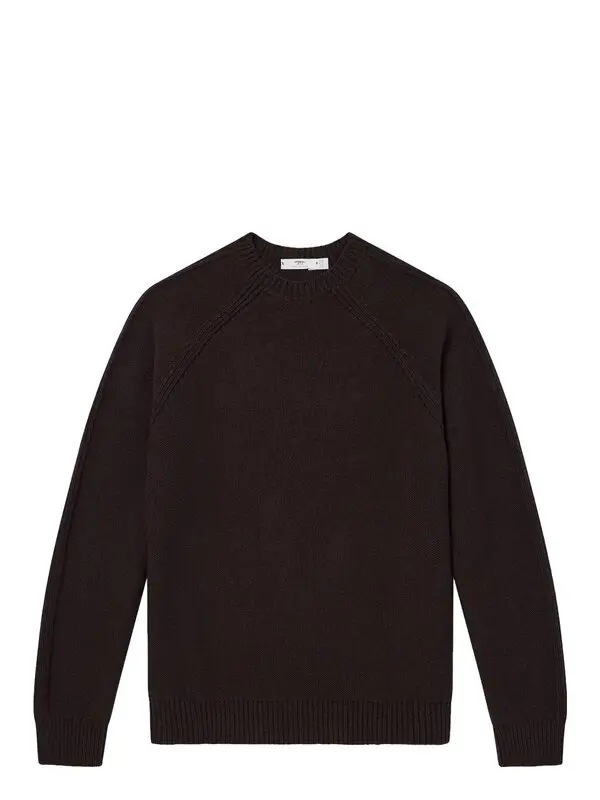 Inis Meáin Wool Sweater - Brown