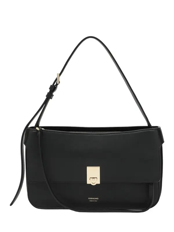 FERRAGAMO Cara Xs Bag - Black