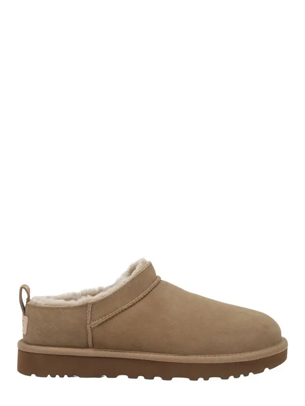UGG Classic Ultra Mini Sheepskin Boots - Grey