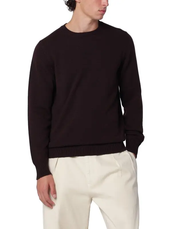 DRUMOHR Crew Neck Cashmere Sweater - Black