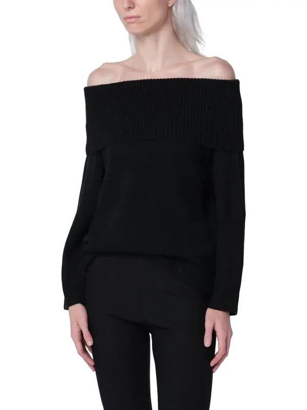 Loulou De Saison Sibyl Cashmere Blend Sweater - Black