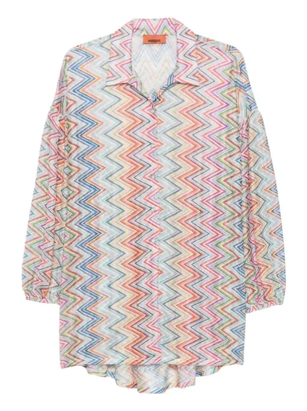 Missoni Zigzag-knit Shirt - Multicolor