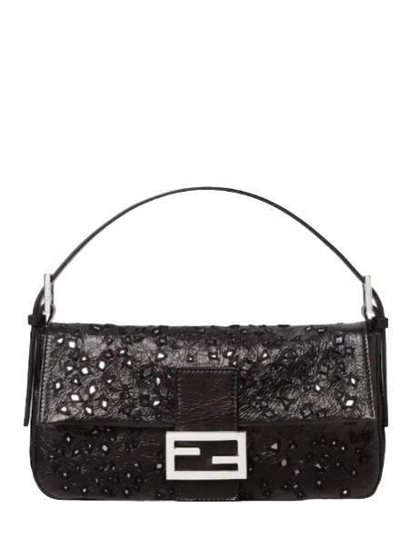 Fendi Baguette Bag - Black
