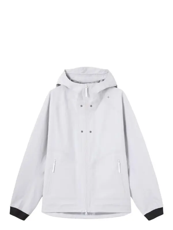 Stone Island Waterproof Windproof Hooded Jacket - Plaster