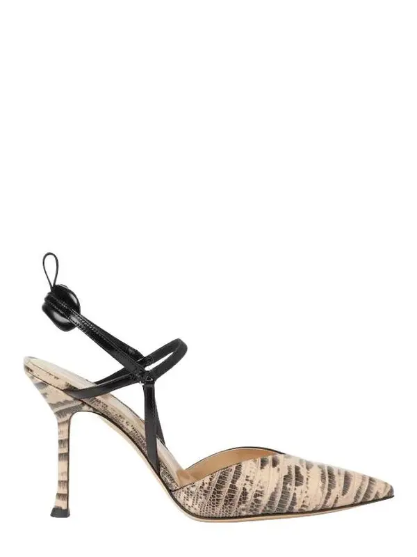 Fendi Very Colibri Slingbacks - Pink/black