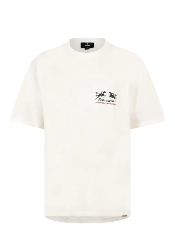 REPRESENT Relaxedfit Crewneck Shortsleeve Tshirt - No