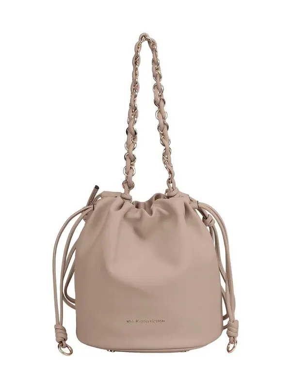 MKF COLLECTION - J'OMOR Paityn Bucket Bag - Black/yellow