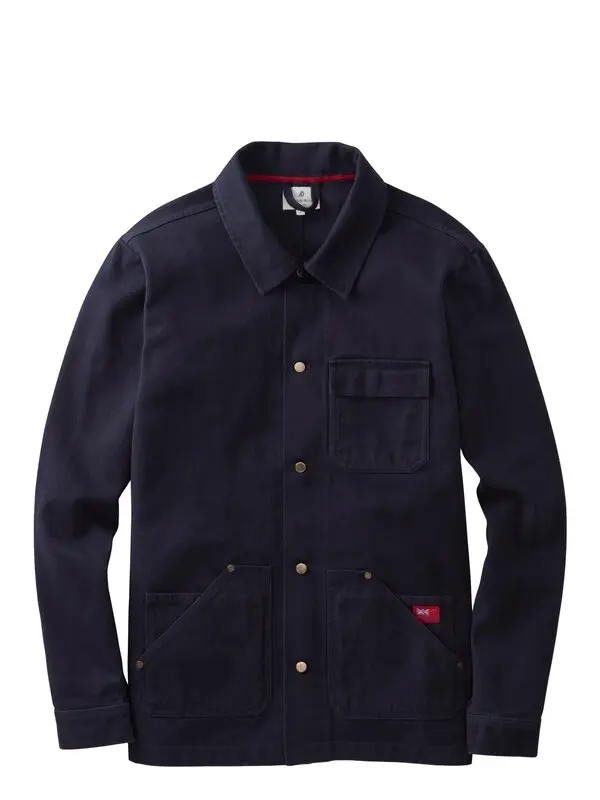 ARTHUR BEALE Canvas Chore Jacket - Blue