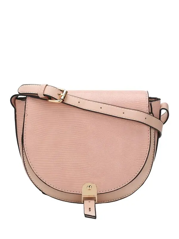 MKF COLLECTION - J'OMOR Adalyn Embossed Crossbody Bag - Pink
