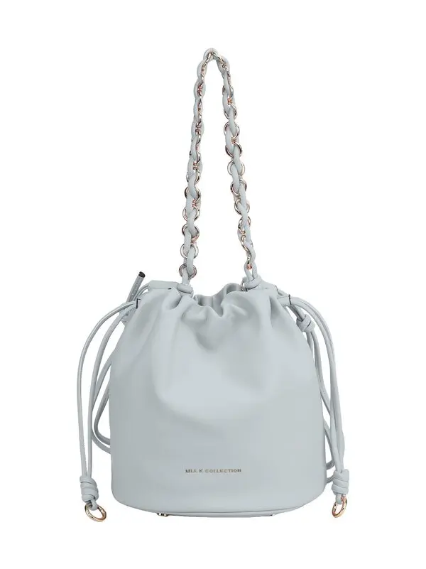 MKF COLLECTION - J'OMOR Mkf Collection Paityn Bucket Bag - Blue