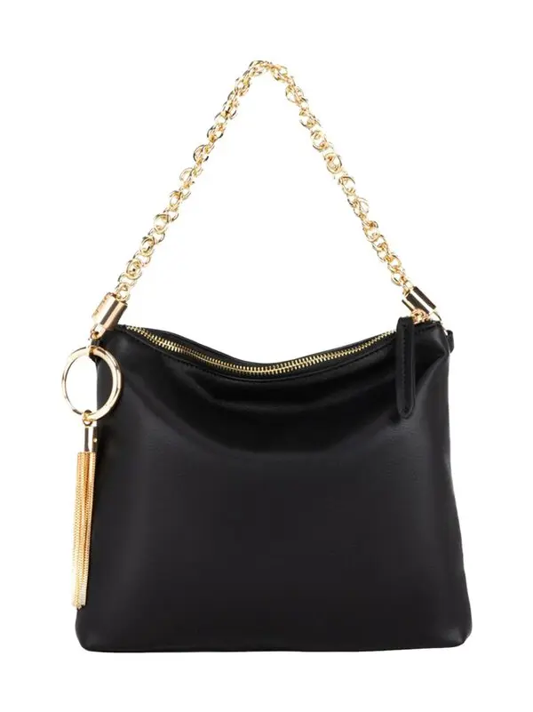 MKF COLLECTION BY MIA K. J'omor Brigitte Shoulder Bag With Chain Strap - Black