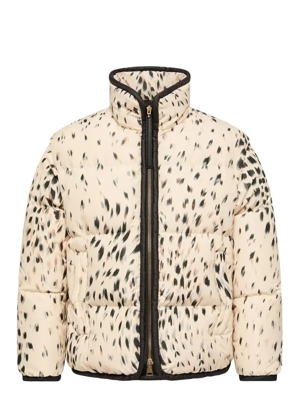 Moncler Rayonnant Down Jacket With Detachable Sleeves - White