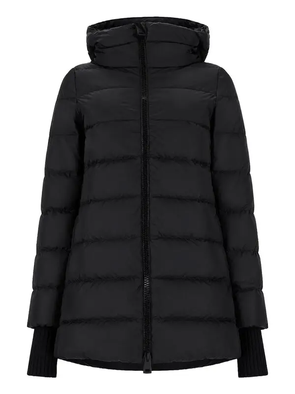 Herno Nylon Chamonix Padded Coat - Black