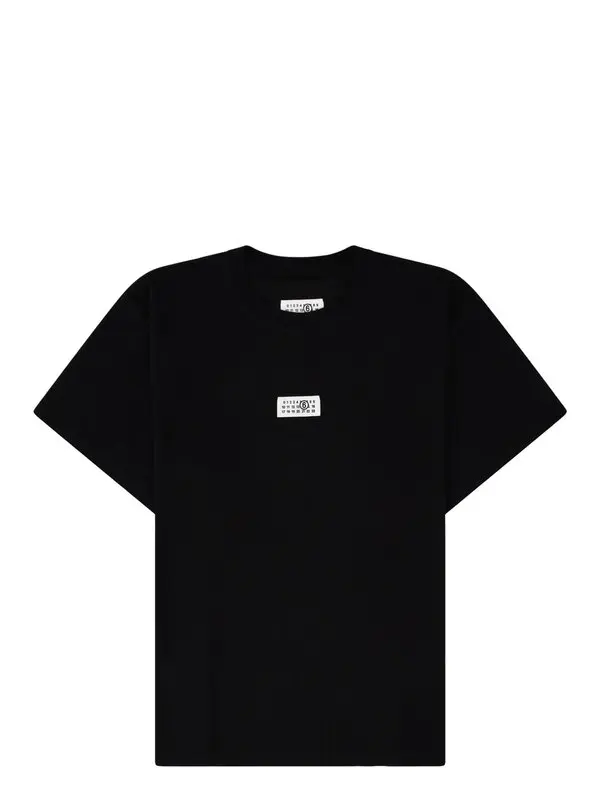 MAISON MARGIELA T-shirt Con Logo - Black
