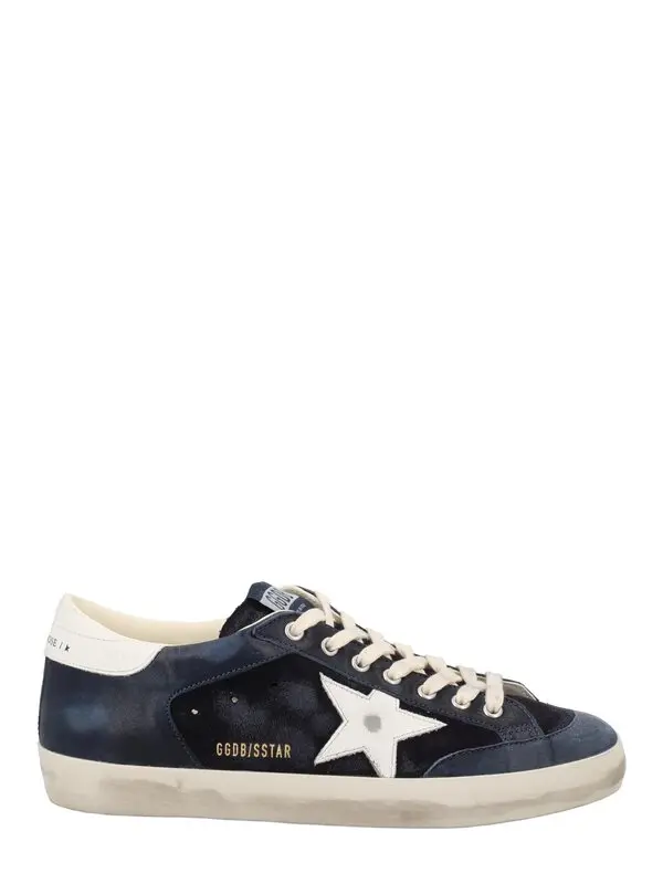 GOLDEN GOOSE Super Star" Sneakers, Made In Italy - Blue