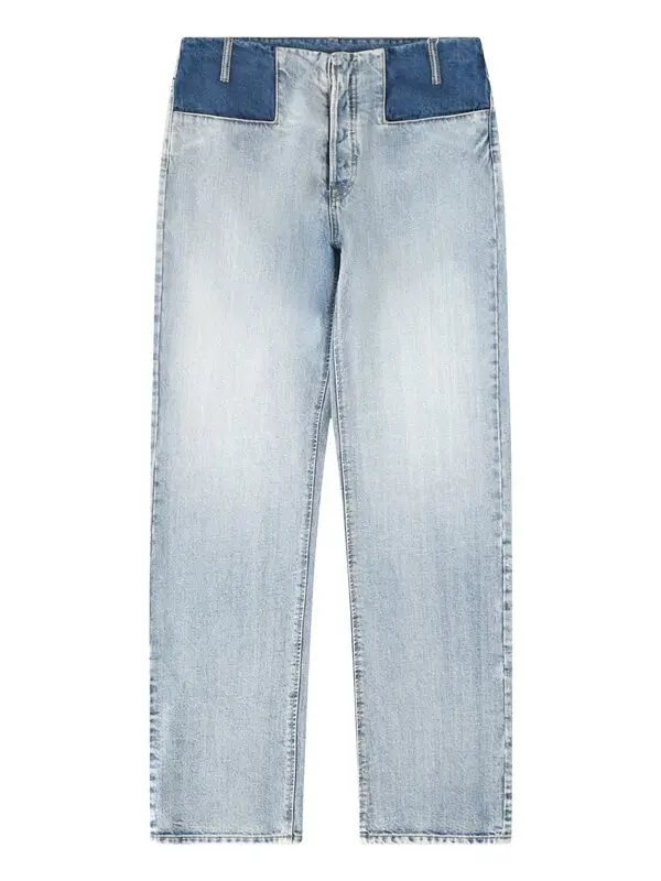 MAISON MARGIELA Straight Leg Jeans - Blue