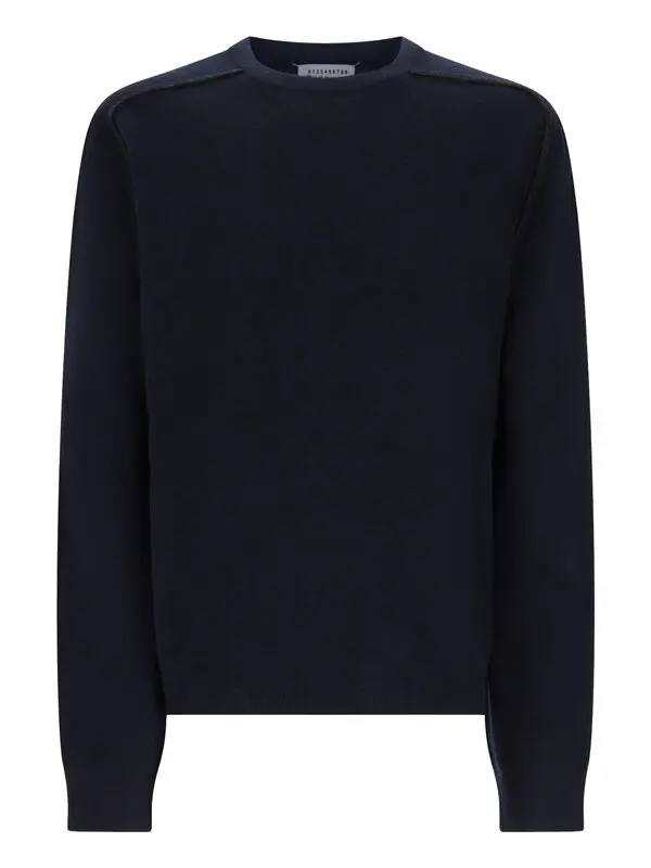 MAISON MARGIELA Maglia In Lana Sweater - Blue