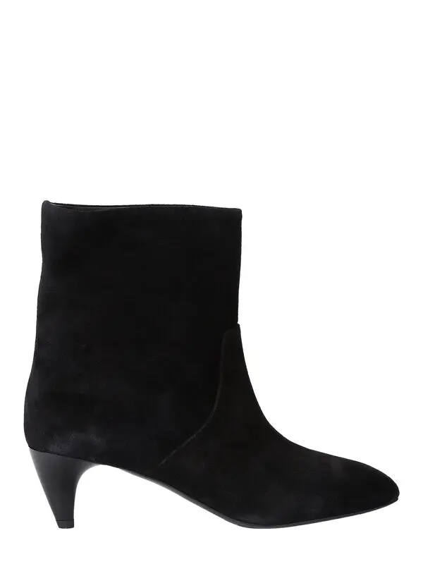 Isabel Marant Étoile Suede Jiry Ankle Boots 55 - Black