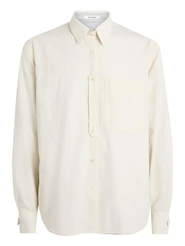 CRAIG GREEN Cotton Reversible Shirt - Beige
