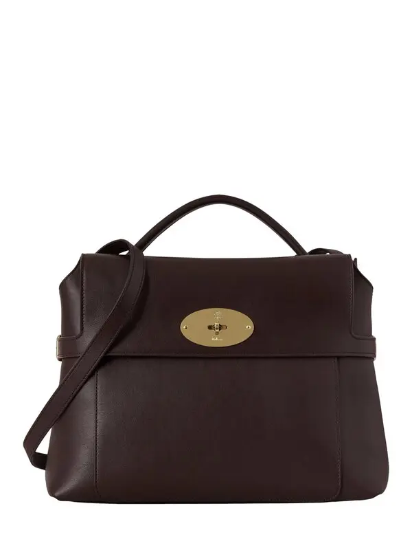 Mulberry Leather Stevie Top-handle Bag - Black