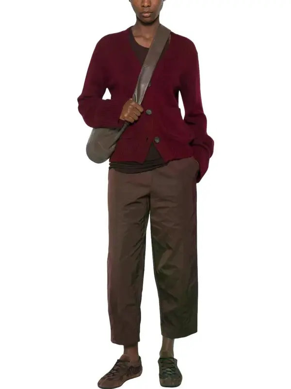 PSOPHIA Cropped Trousers - Brown