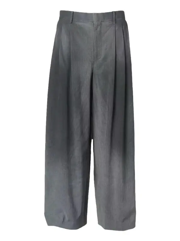 DOUBLET Smog Air Stained Trousers - Grey