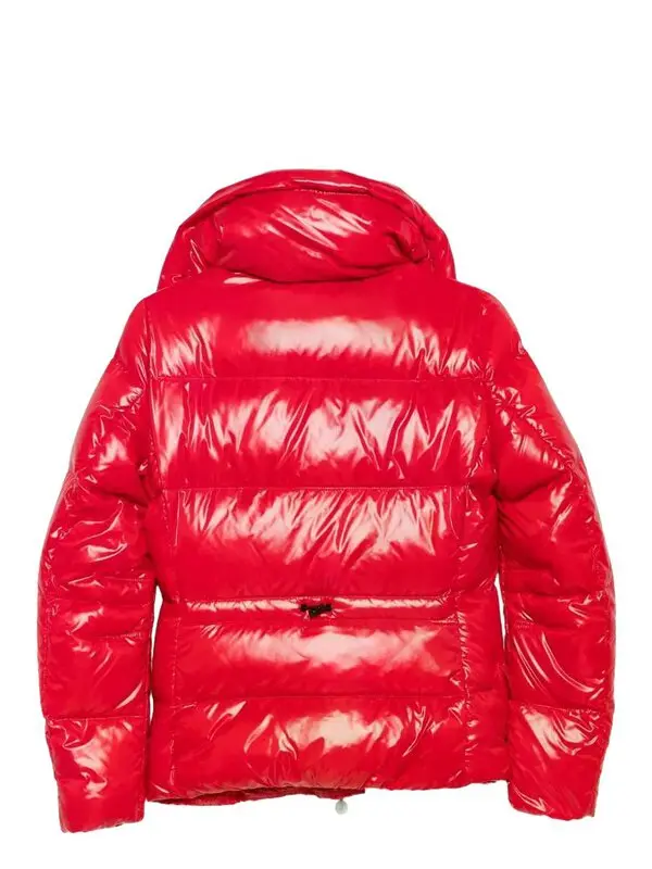 Moncler Padded Asymmetric Zip Jacket - Red