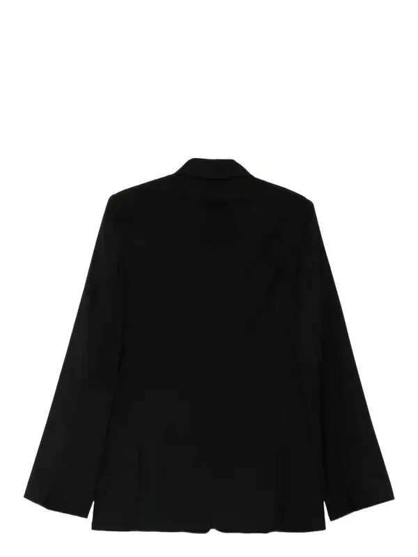 Dolce & Gabbana 2000s Notched-lapel Single-breasted Blazer - Black