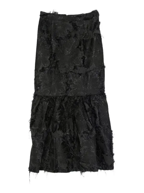 BARBARA BOLOGNA Revolution Midi Skirt - Black