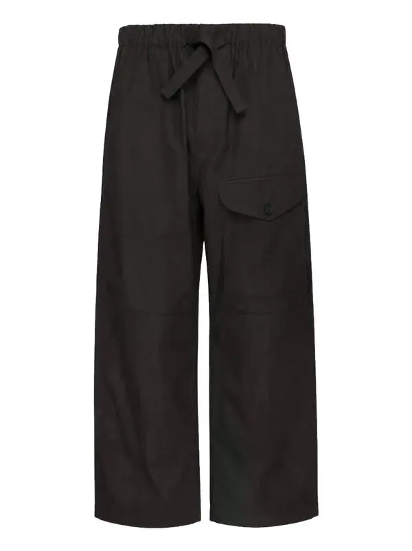 Comme Des Garçons Wide-leg Trousers - Brown