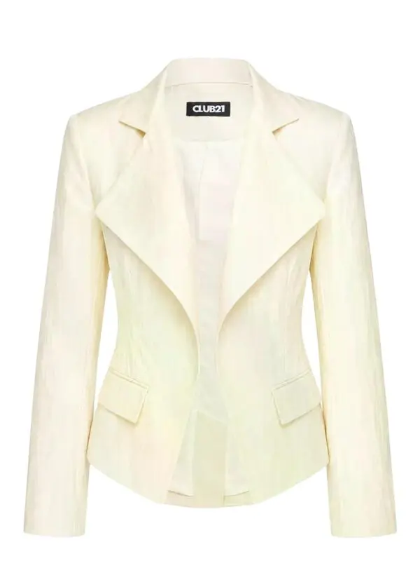 CLUB21 Sloane Jacket With Long Sleeves - Neutrals