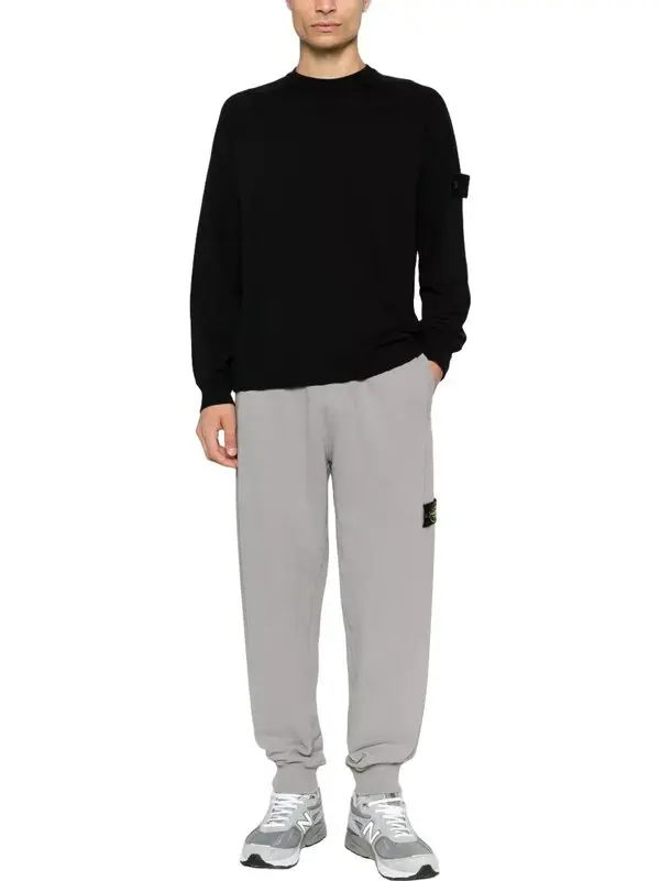 Stone Island Logo-patch Track Pants - Grey