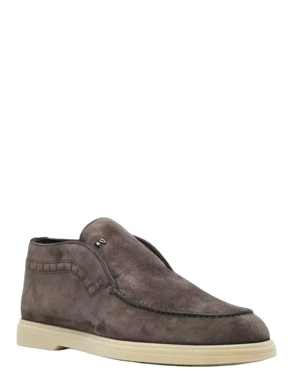 Stefano Ricci Suede Slip-on Boots - Grey
