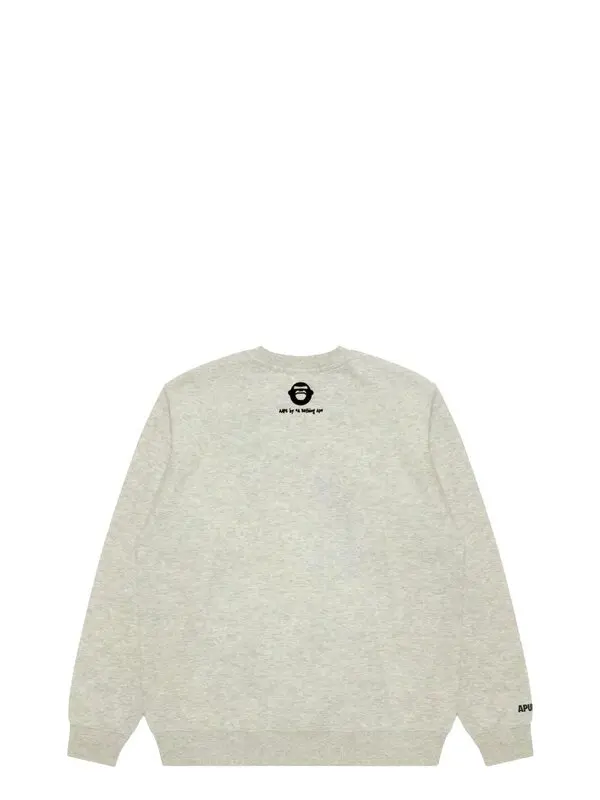 AAPE BY *A BATHING APE Crewneck Sweatshirt - Grey