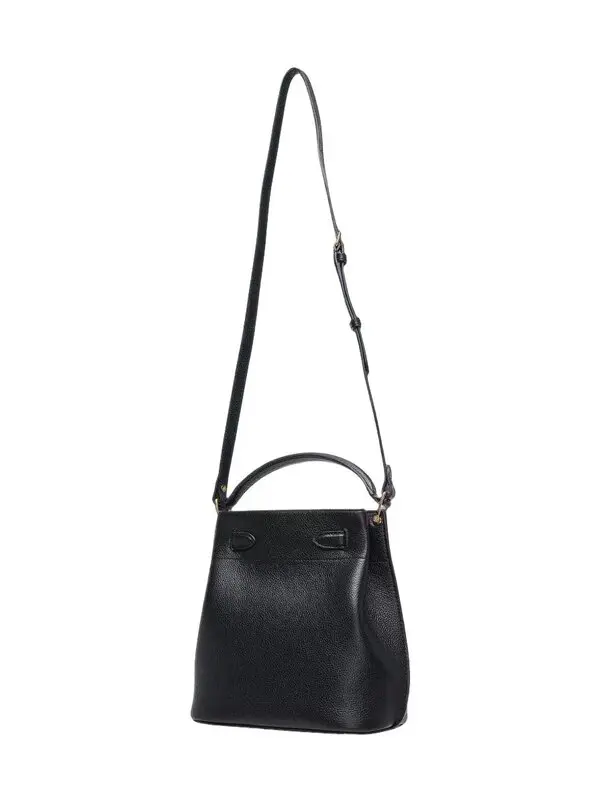 Mulberry Islington Grained-leather Cross Body Bag - Black